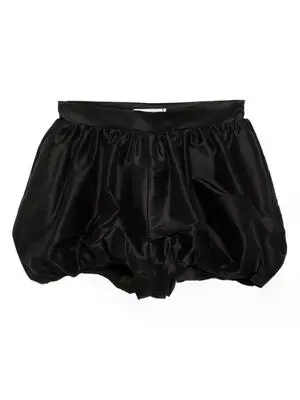 Viktor & Rolf Bubble Hem Satin Shorts