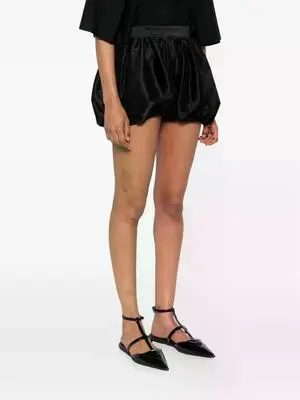 Viktor & Rolf Bubble Hem Satin Shorts