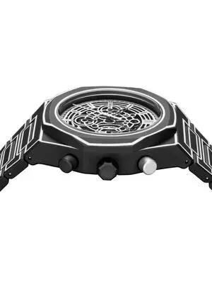 D1 MILANO Polycarbonate Skeleton Chronograph Watch