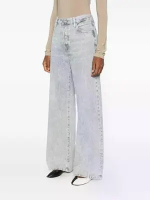 FRAME The Loose Jeans High Rise Wide Leg