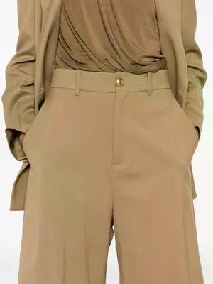 P.a.r.o.s.h Virgin Wool-blend Tailored Shorts
