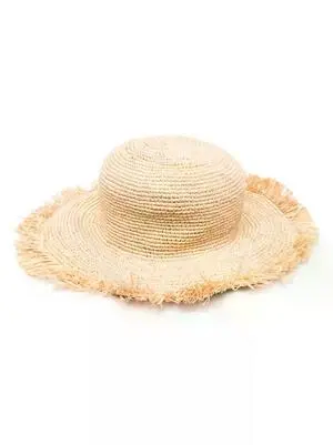 MADE FOR A WOMAN Chapeau 9 Straw Sun Hat - Neutrals