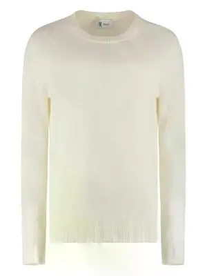 THE (ALPHABET) Crew Neck Sweater - Neutrals