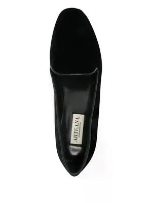 ARTEANA Velvet Ballet Flats - Black