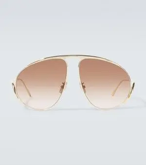 Loewe Aviator Sunglasses - Gold