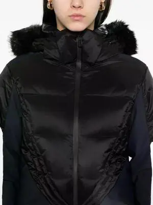 Rossignol Direttisima Ski Jacket With Faux Fur Trimmed Hood - Black