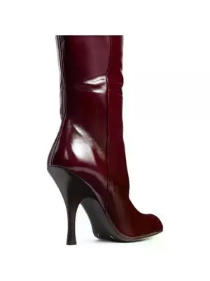 Khaite 100mm Colt Over-the-knee Boots - Red