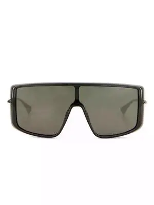 Alexander McQueen Shield-frame Sunglasses - Black