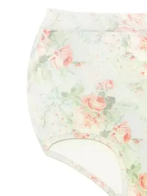 Simone Rocha Floral-print Brief - Multicolour