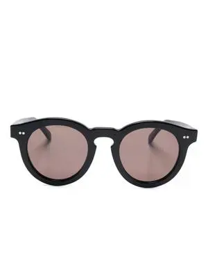 FAMILY AFFAIR Round Frame Sunglasses - Black