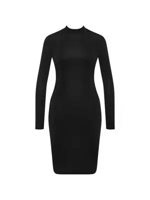 MAISON CLOSE Pure Tentation Long-sleeve Dress - Black