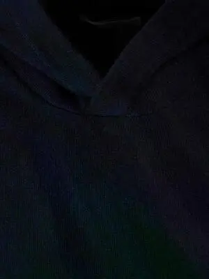 Stone Island Ribbed-trim Hoodie - Blue
