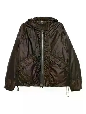 C.P. COMPANY Hooded Zip-up Jacket - Green