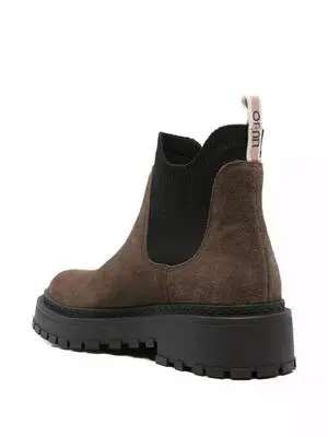 Liu Jo Beatles Suede Elastic-panel Boots