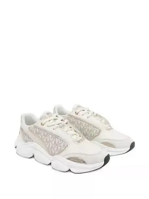 Michael Kors Logo Panelled Chunky Sole Sneakers - Neutrals