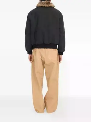 MAISON MARGIELA Fur-collar Cotton Bomber Jacket