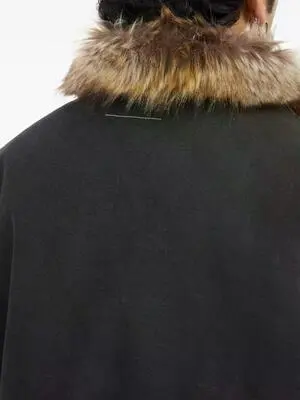 MAISON MARGIELA Fur-collar Cotton Bomber Jacket