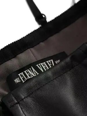 ELENA VELEZ Zip-up Corset Top