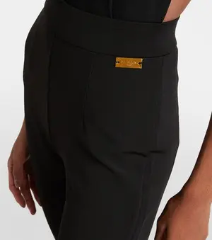 Balmain Jersey Stirrup Leggings
