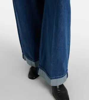 Max Mara High-rise Wide-leg Jeans