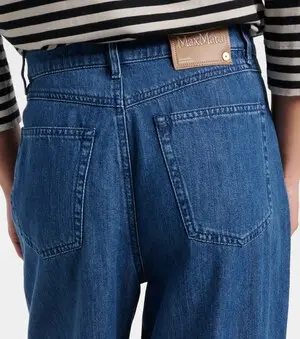 Max Mara High-rise Wide-leg Jeans