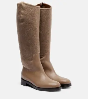 Max Mara Flat Boots For Women