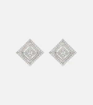 Rebecca Vallance Louise Crystal-embellished Diamond Earrings
