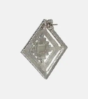 Rebecca Vallance Louise Crystal-embellished Diamond Earrings