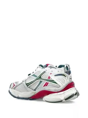 Balenciaga Mesh Lace-up Sneakers - White