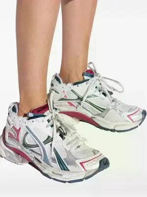 Balenciaga Mesh Lace-up Sneakers - White