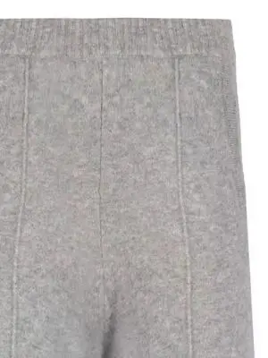 LANEUS Side-pockets Knitted Trousers