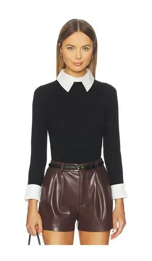 Alice + Olivia Porla Collared Sweater