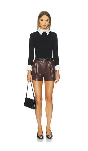 Alice + Olivia Porla Collared Sweater