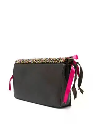 LE SILLA Embellished Lambskin Shoulder Bag