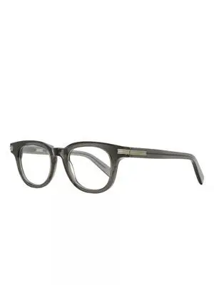 Zegna Oval Frame Eyeglasses - Grey