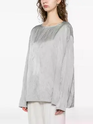 YEAREAST Textured Long Sleeve Top