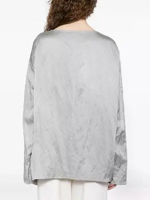 YEAREAST Textured Long Sleeve Top