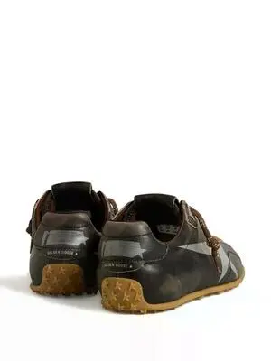 GOLDEN GOOSE Marathon Speed Logo-embossed Leather Sneakers