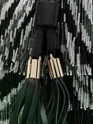 Emilio Pucci Beaded Fringe Bucket Bag