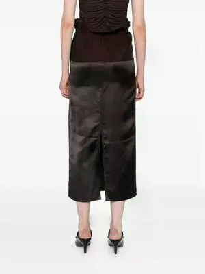 YEAREAST Panelled Midi Skirt