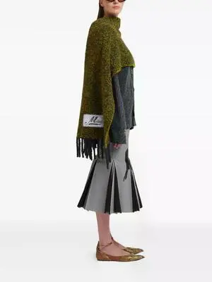 Marni V-neck Logo-embroidered Cardigan