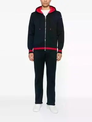 Kiton Contrast-bands Cotton Tracksuit