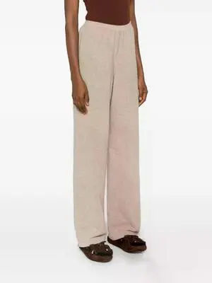 MR MITTENS Elasticated Waist Wide Leg Knitted Pants