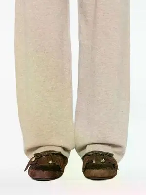 MR MITTENS Elasticated Waist Wide Leg Knitted Pants