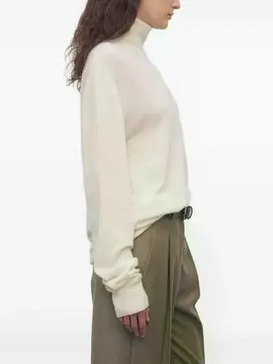 THE ROW Lizzy High Neck Sweater