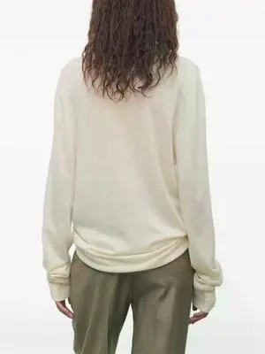 THE ROW Lizzy High Neck Sweater
