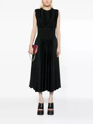 Amsale Crepe Corset Dress