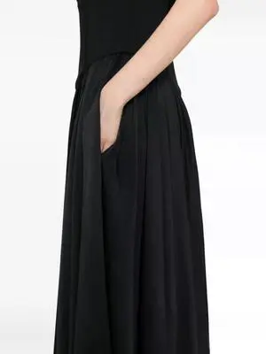 Amsale Crepe Corset Dress