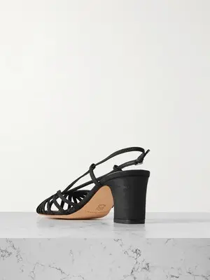 LOEFFLER RANDALL Priscilla Moiré Slingback Sandals