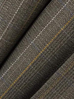 TWP Sulli Pleated Checked Wool Wide-leg Trousers